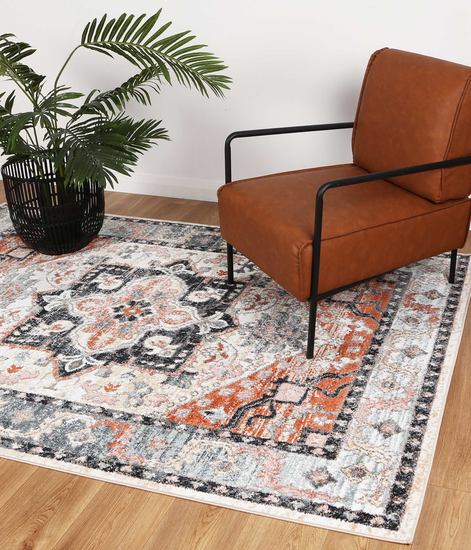 Estate Antilia Traditional Terracotta Rug – Mayne Rugs & Flooring